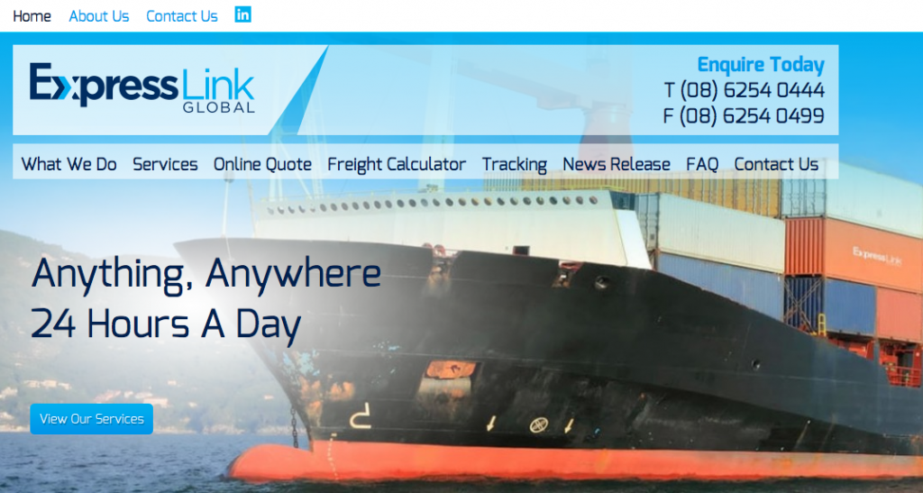 Unveiling New Logo and Website | Express-Link Global, AUS