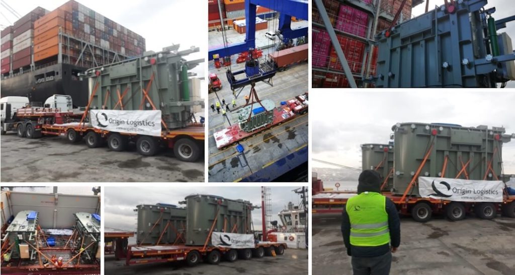 ORIGIN LOGISTICS (Türkiye) moves 2×65 Ton Electric Power Transformers ...