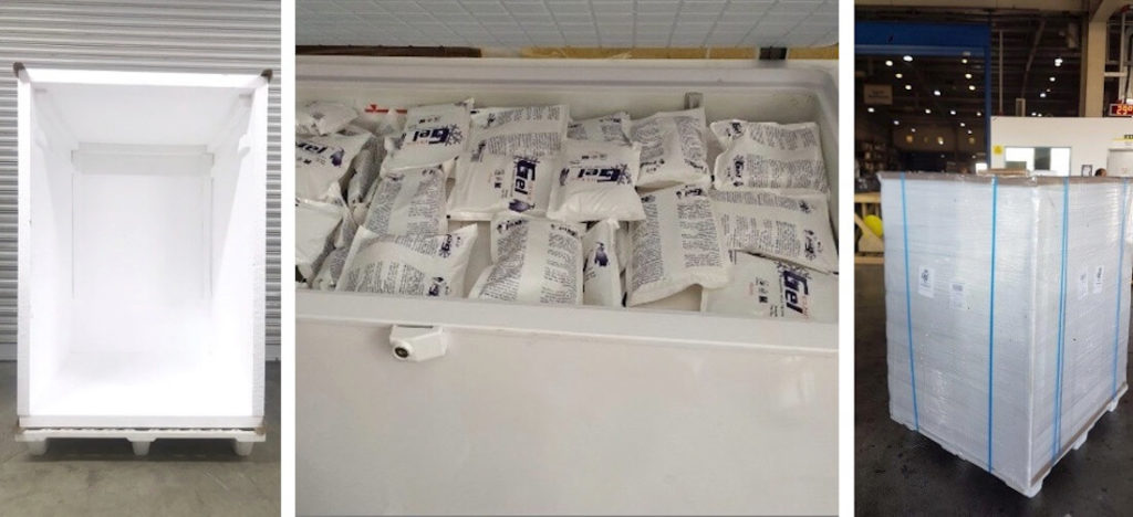 New Polystyrene pallet Box by GEVATRANS (Greece) for Perishable ...