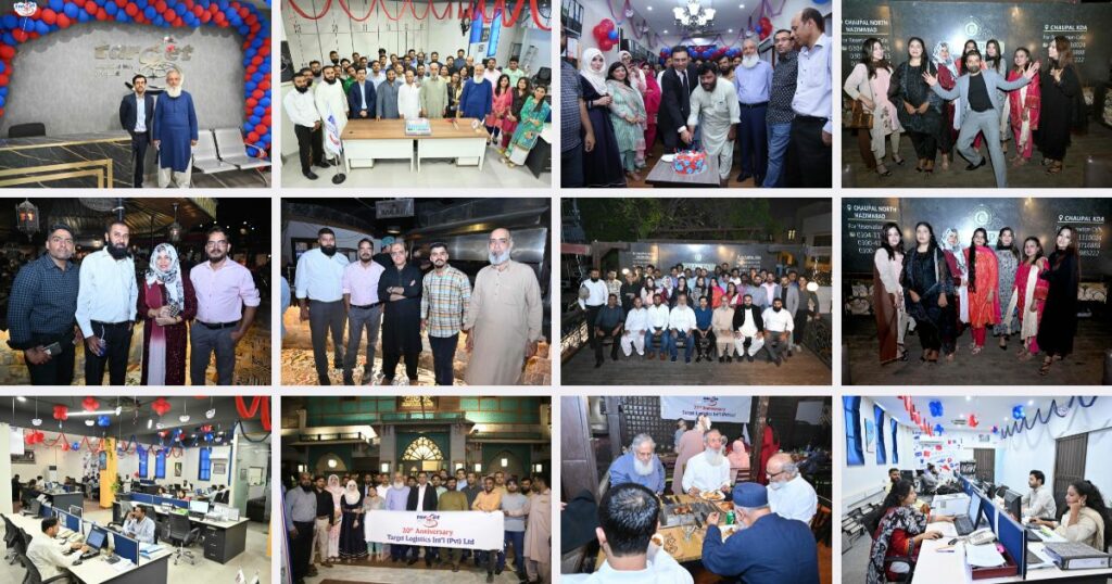TARGET LOGISTICS INT’L (Pakistan) celebrates 20 years in business